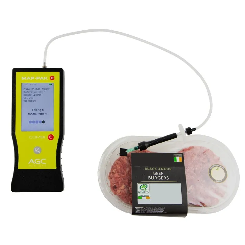 Map Pak 2 Combi: Modified Atmospheric Packaging Gas Analyser