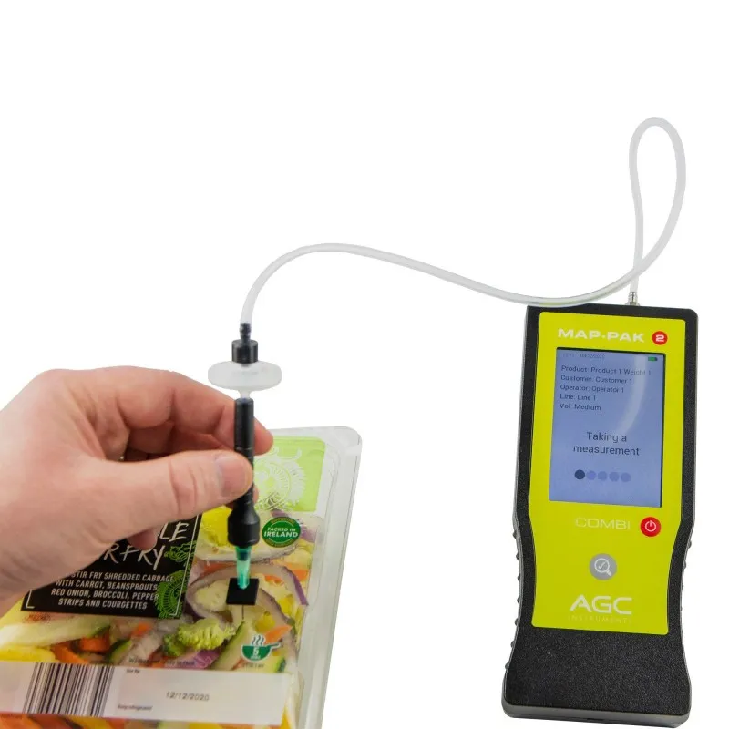 Map Pak 2 Combi: Modified Atmospheric Packaging Gas Analyser