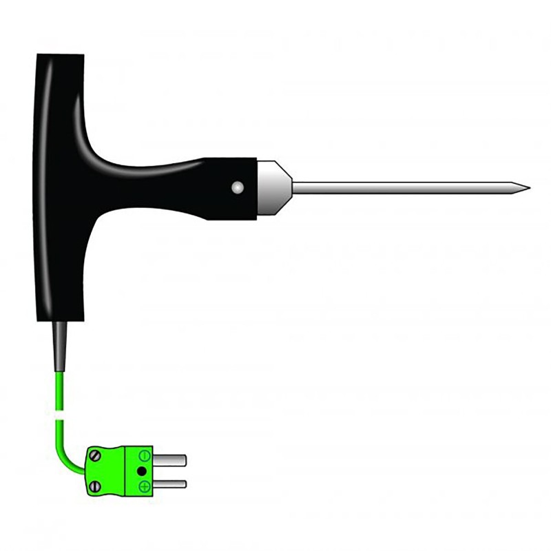 PT100 - RTDpenetration probe with T-shaped handle | Gem Scientific