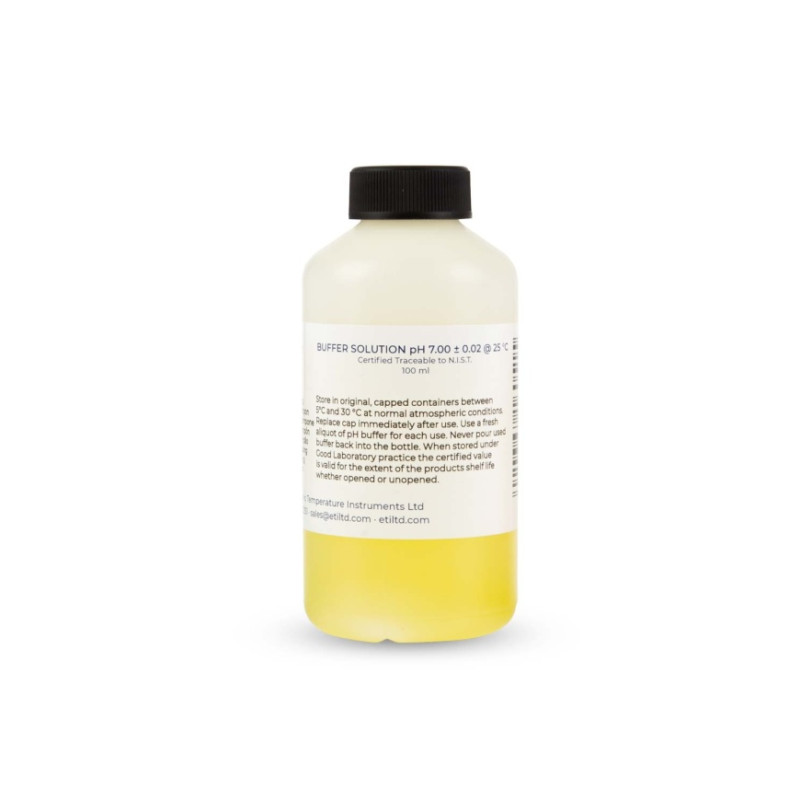 7.00 pH Buffer Solution Yellow 100 ml | Gem Scientific