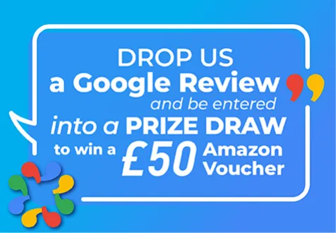 Leave a Google Review & Win a £50 Amazon Voucher | Gem Scientific